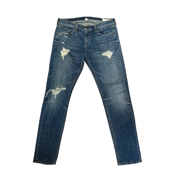 rag & bone | Jeans | Rag Bone Dre Ripped Skinny Jeans | Poshmark